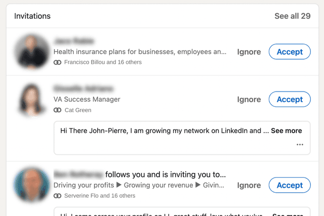 Investors on Linkedin - How to connect