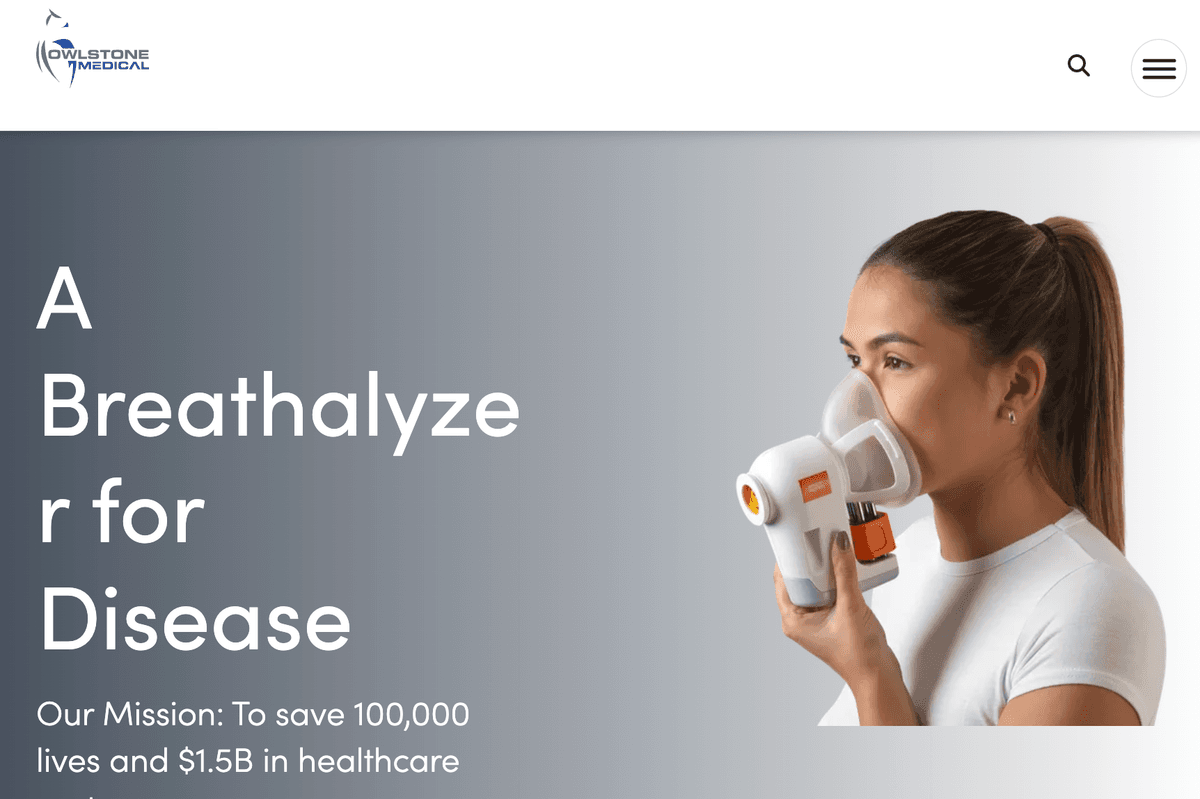 Owlstone Medical raises £36.5m from ARPA-H