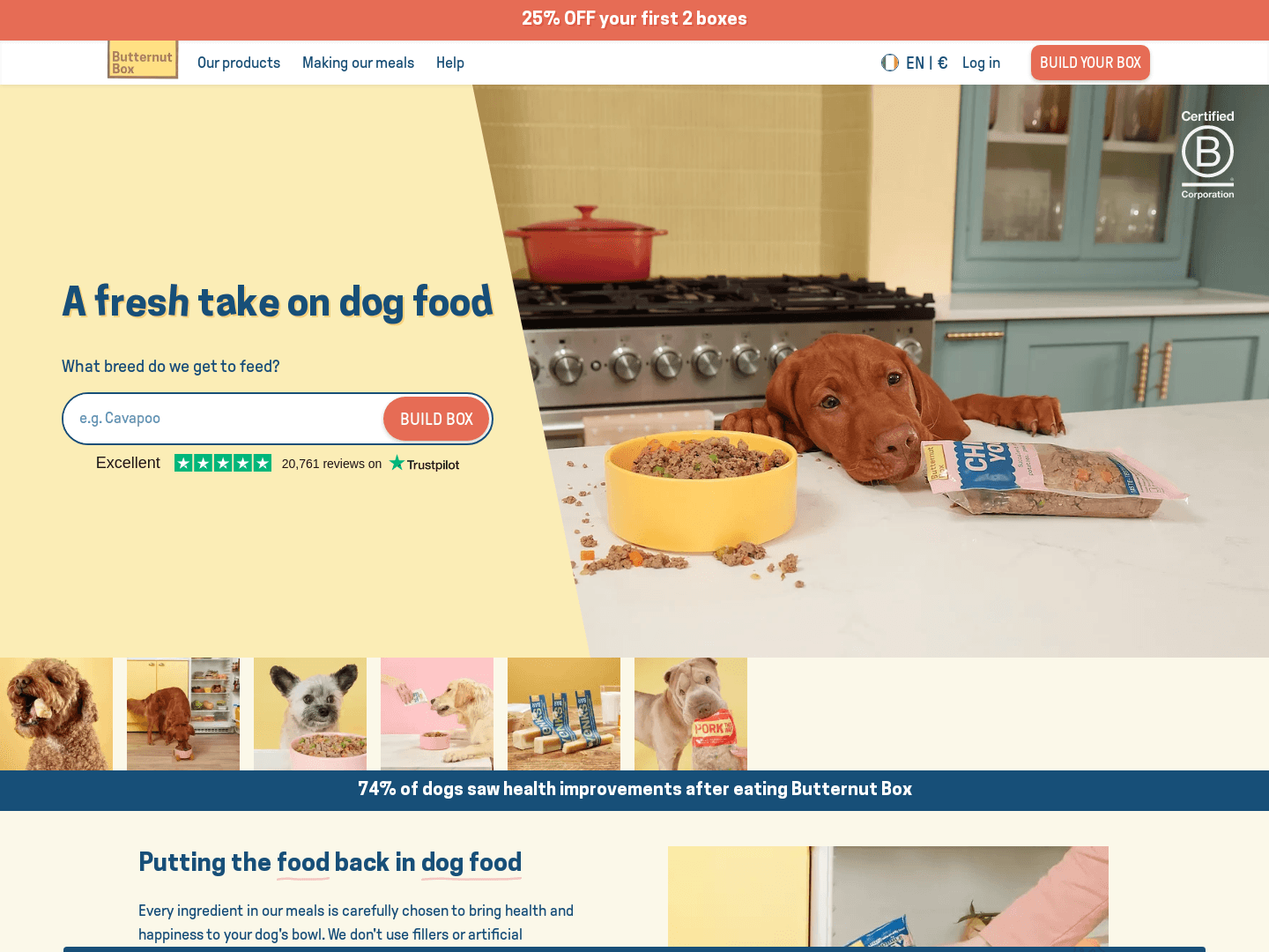 Butternut Box received £280,000,000 in a remarkable growth funding round.
