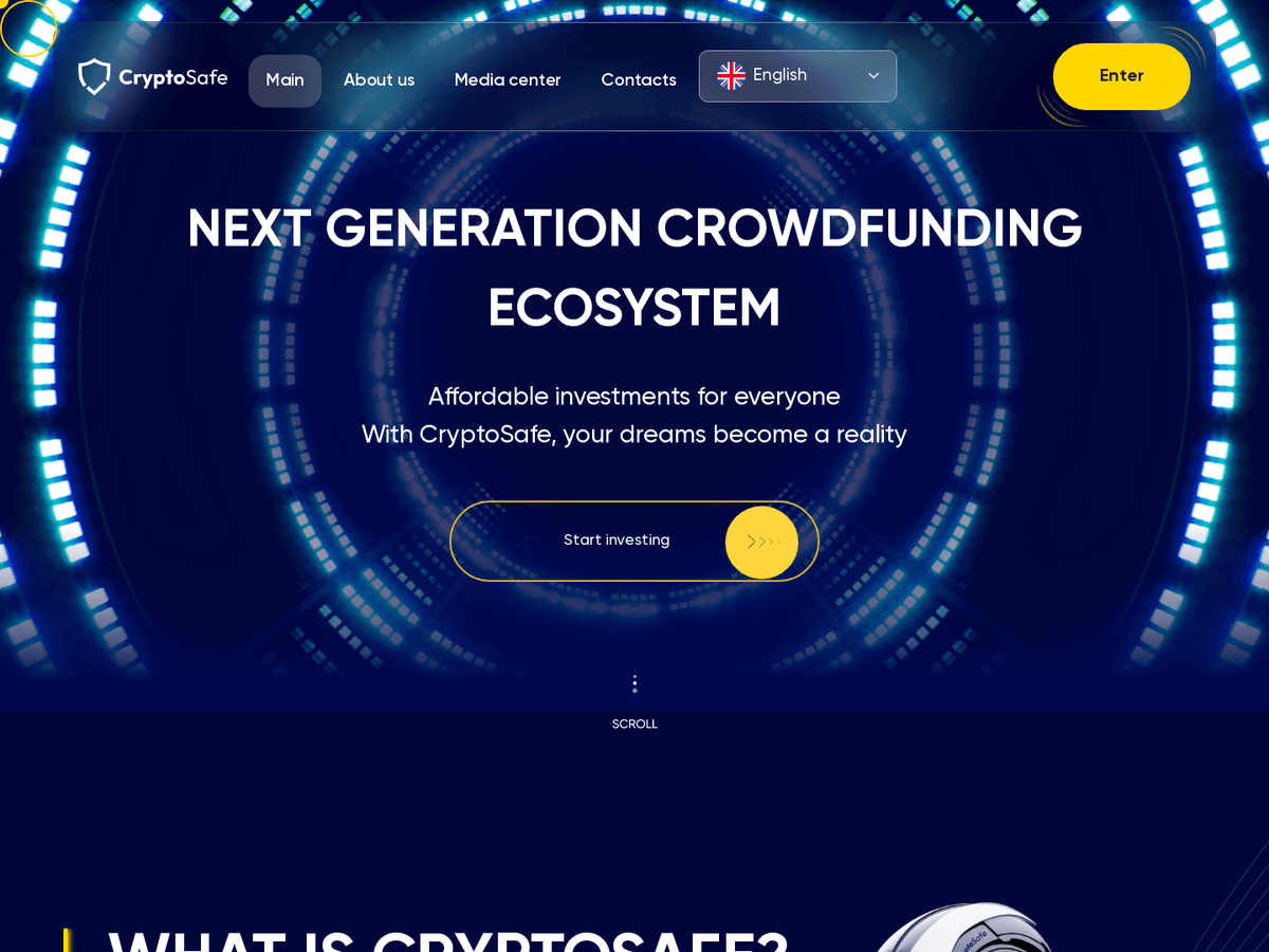 CryptoSafe closed US$20,000,000 in a thrilling growth funding round.