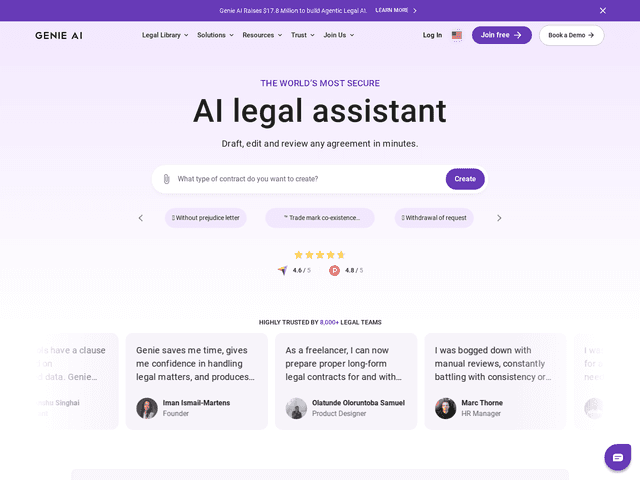 Genie AI closed £13,300,000 in a sensational growth funding round ...