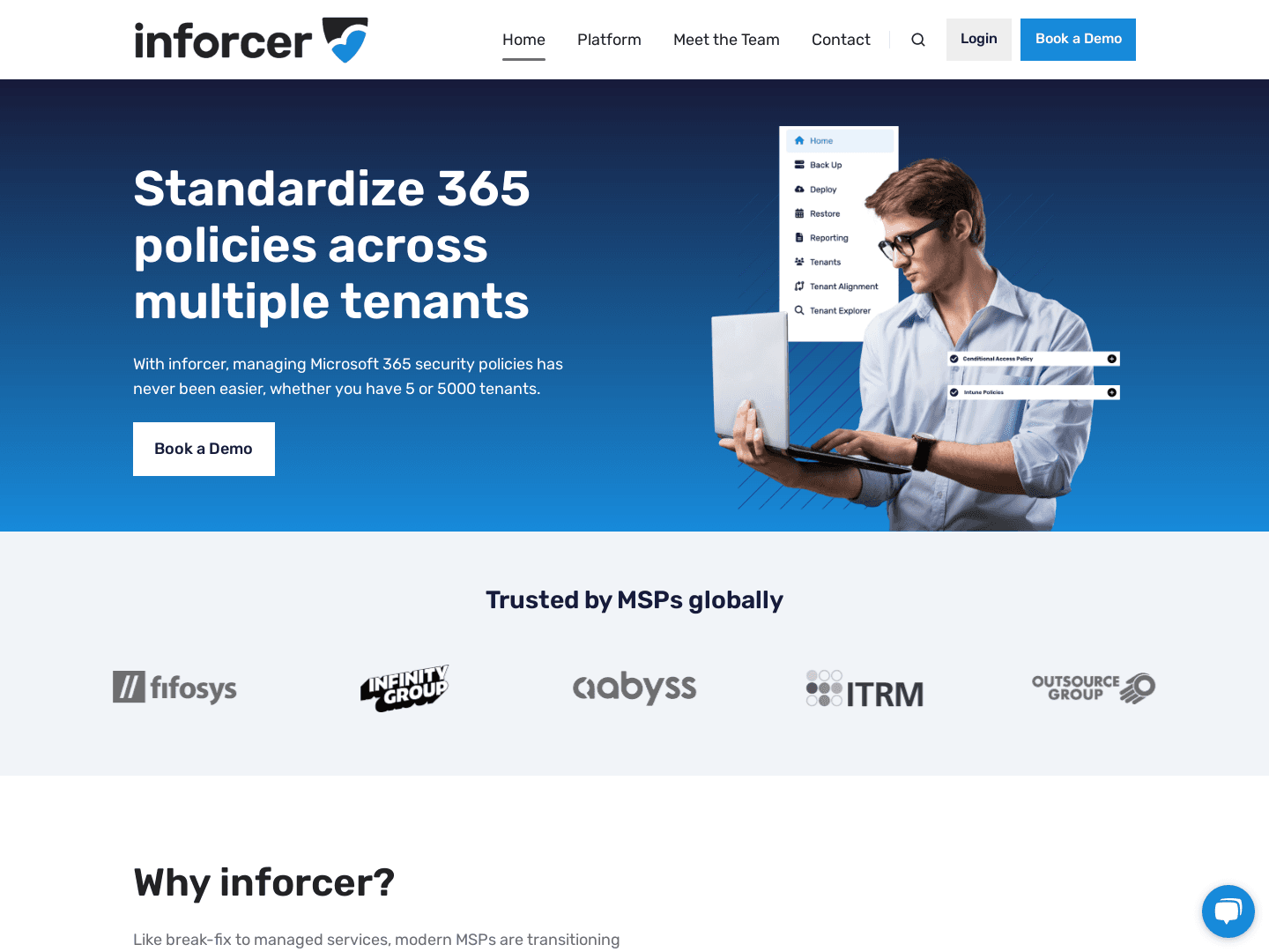 inforcer received £14,600,000 in a thrilling growth funding round.