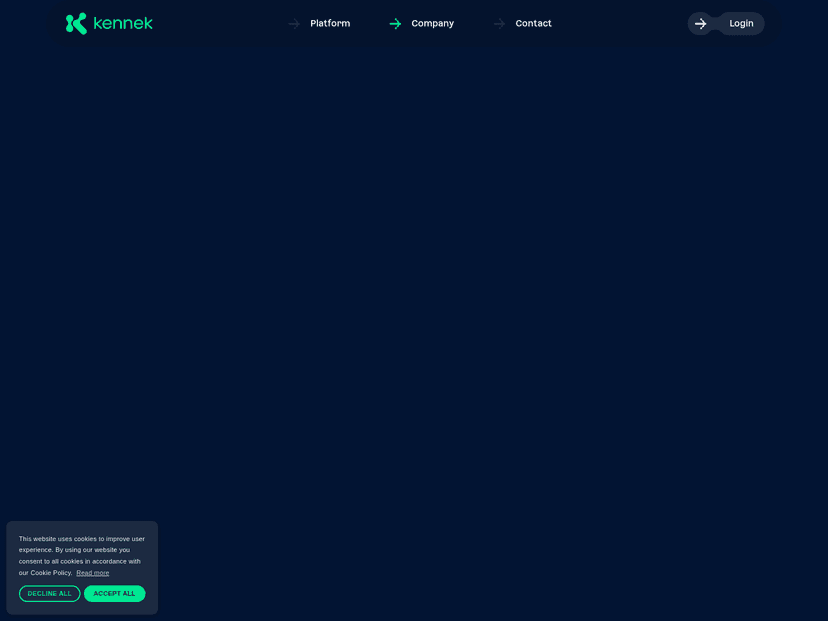 kennek raised US$12,500,000 in an amazing growth funding round.