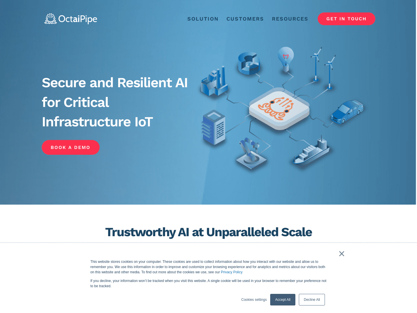 OctaiPipe closed £3,500,000 in a thrilling seed funding round.