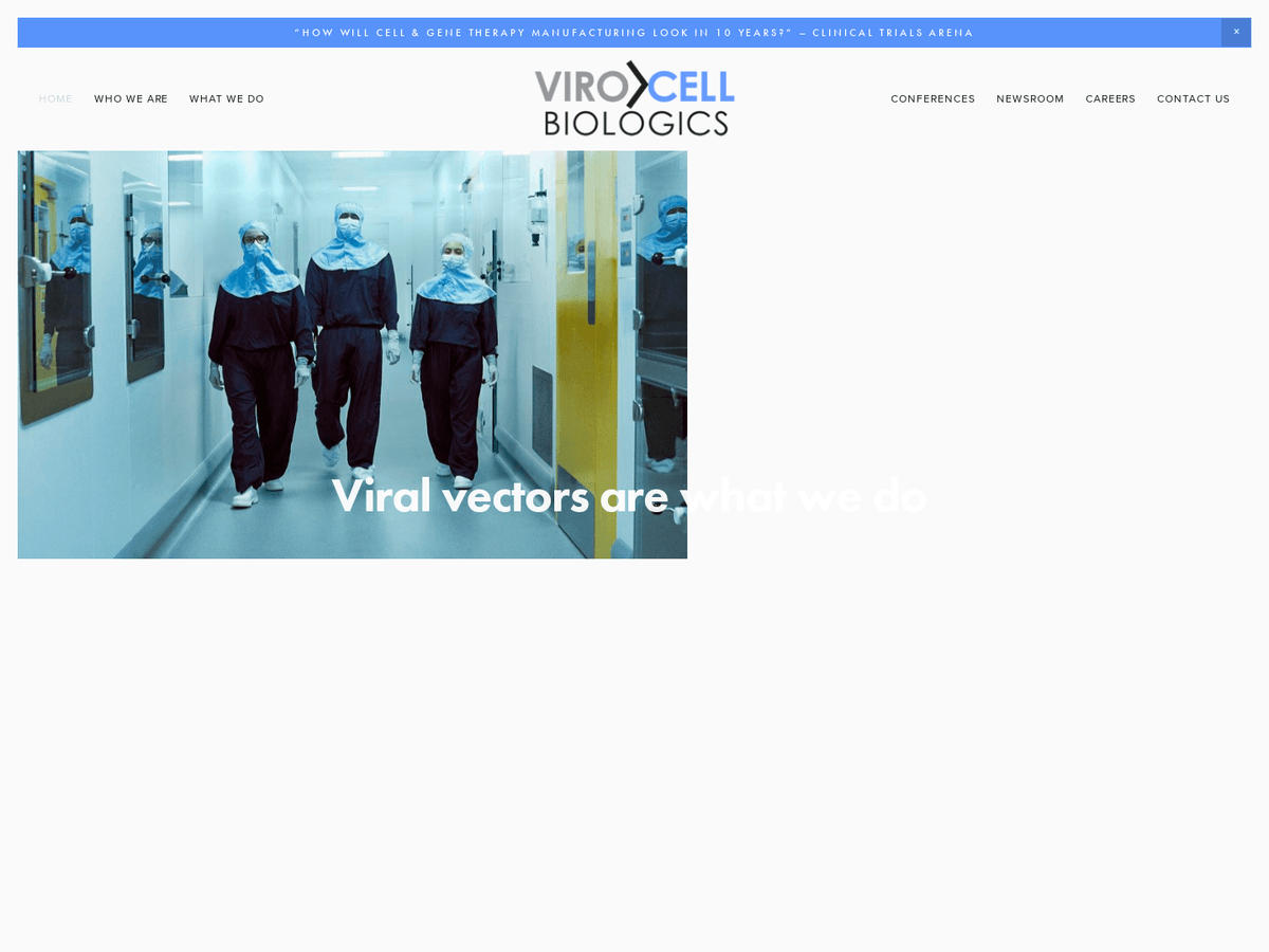 ViroCell Biologics secured a non-disclosed amount in a sensational pre ...