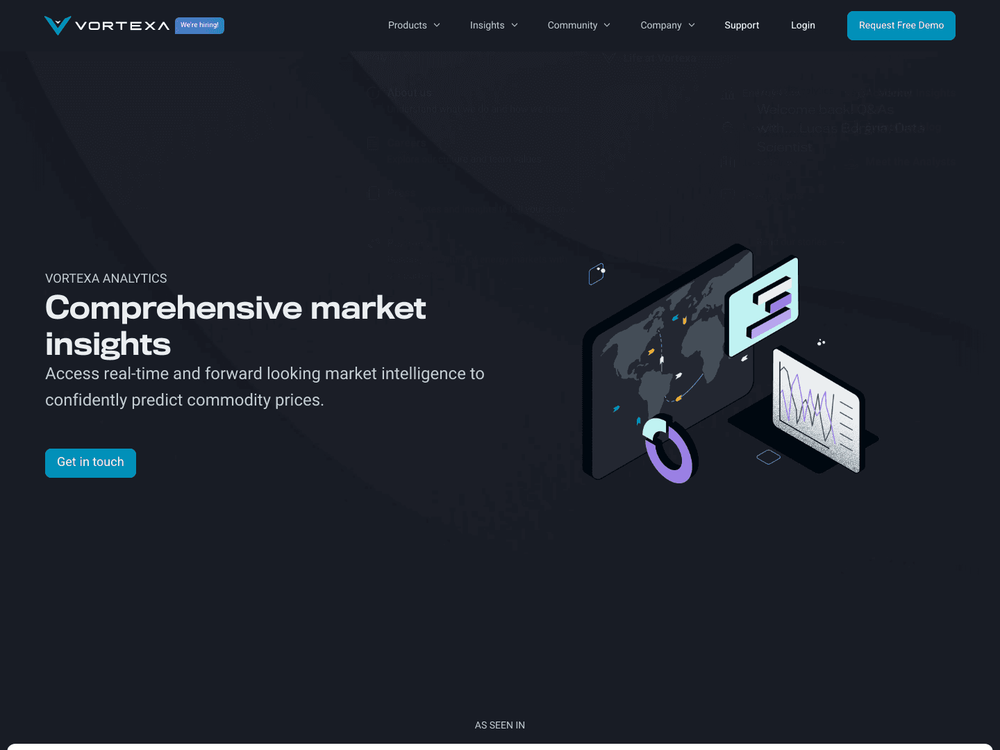 Vortexa secured US$34,000,000 in an exciting growth funding round.