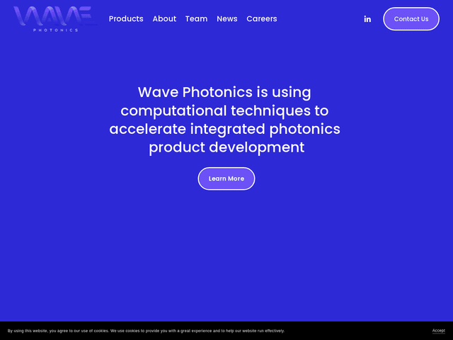 Wave Photonics closed £4,500,000 in a remarkable growth funding round.