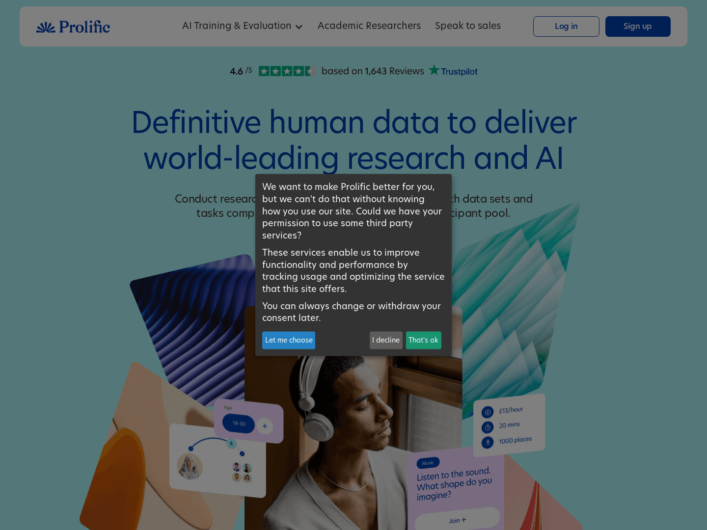 Prolific raised £25,000,000 from Partech