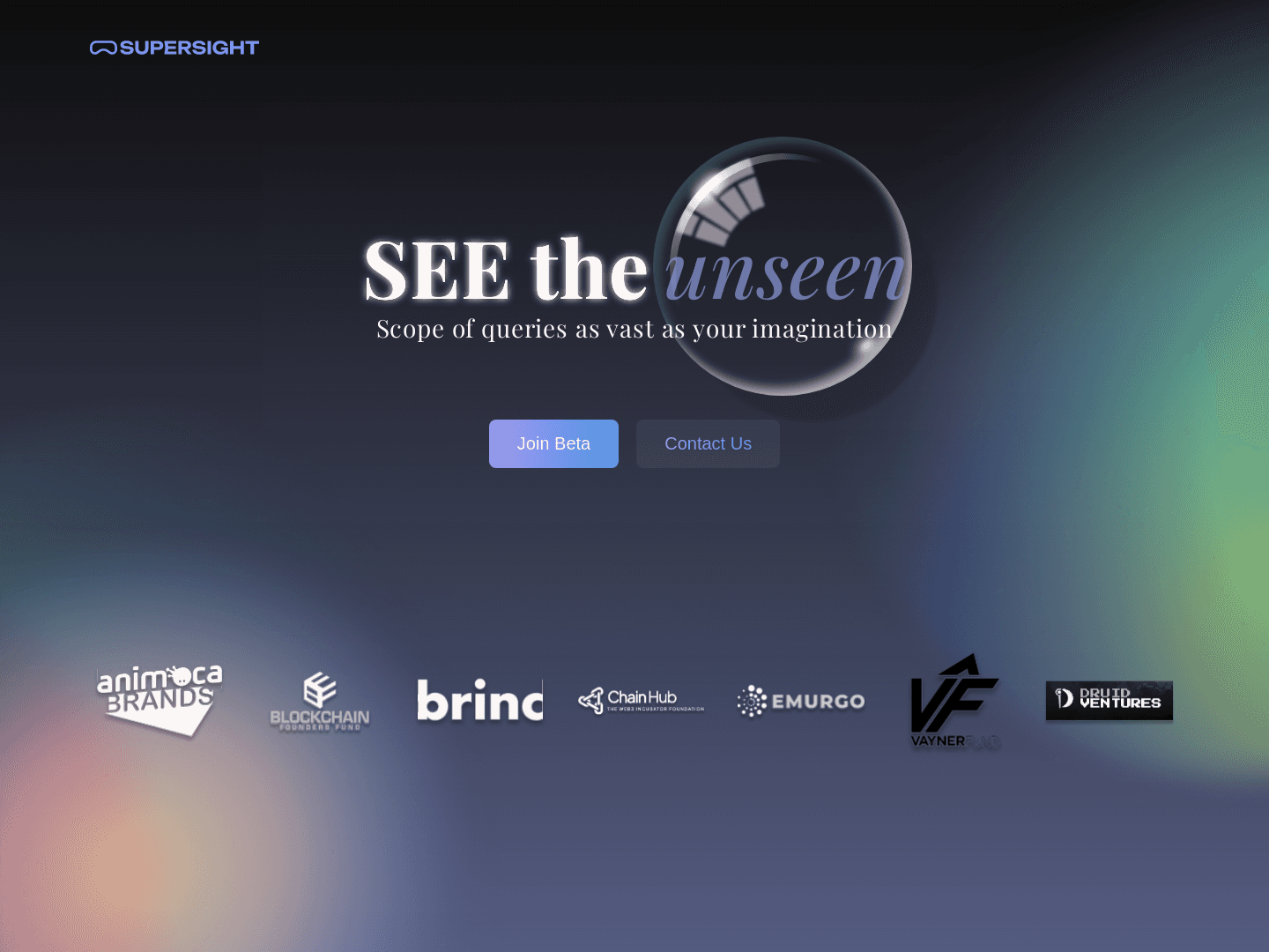 SuperSight received US$1,000,000 in a crazy pre-seed funding round.