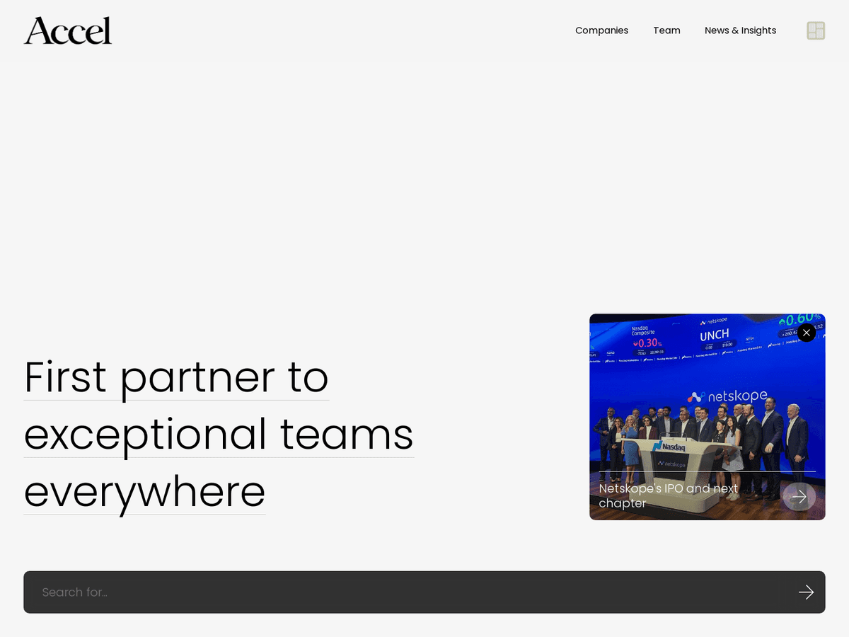 Accel - VC Firm - Startupmag