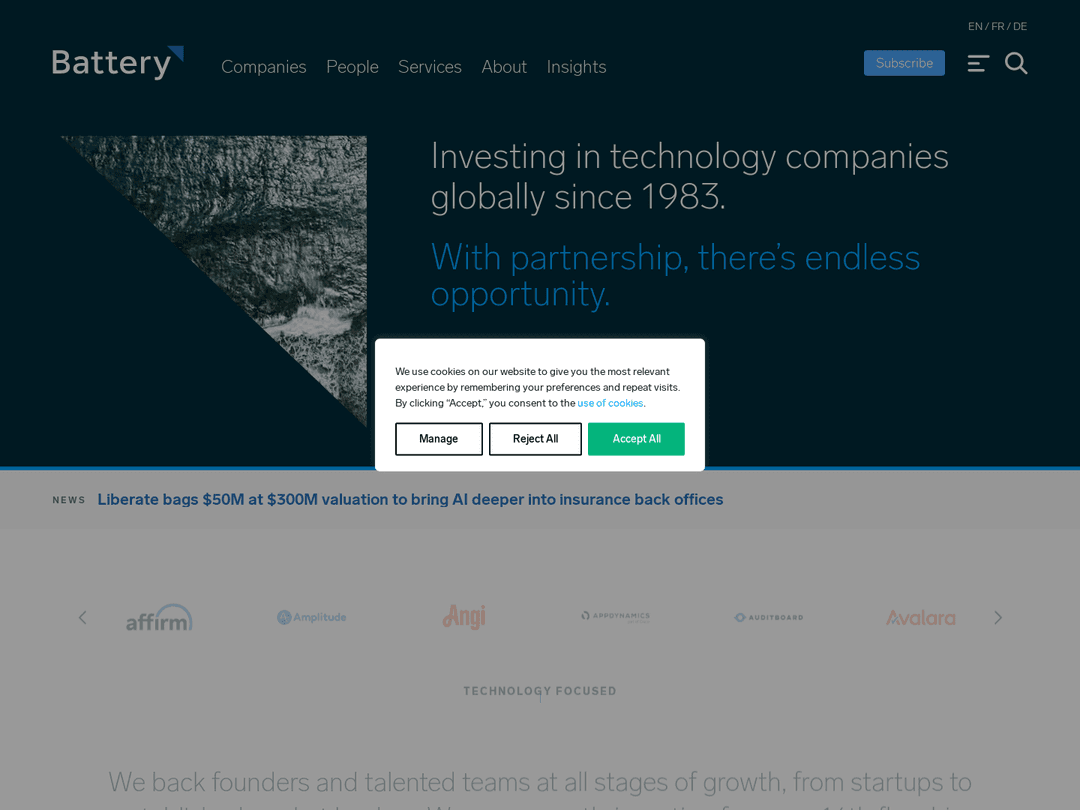 Battery Ventures - VC Firm - Startupmag