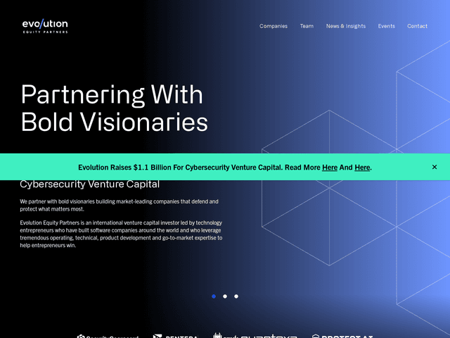 Evolution Equity Partners secured a non-disclosed amount in a ...