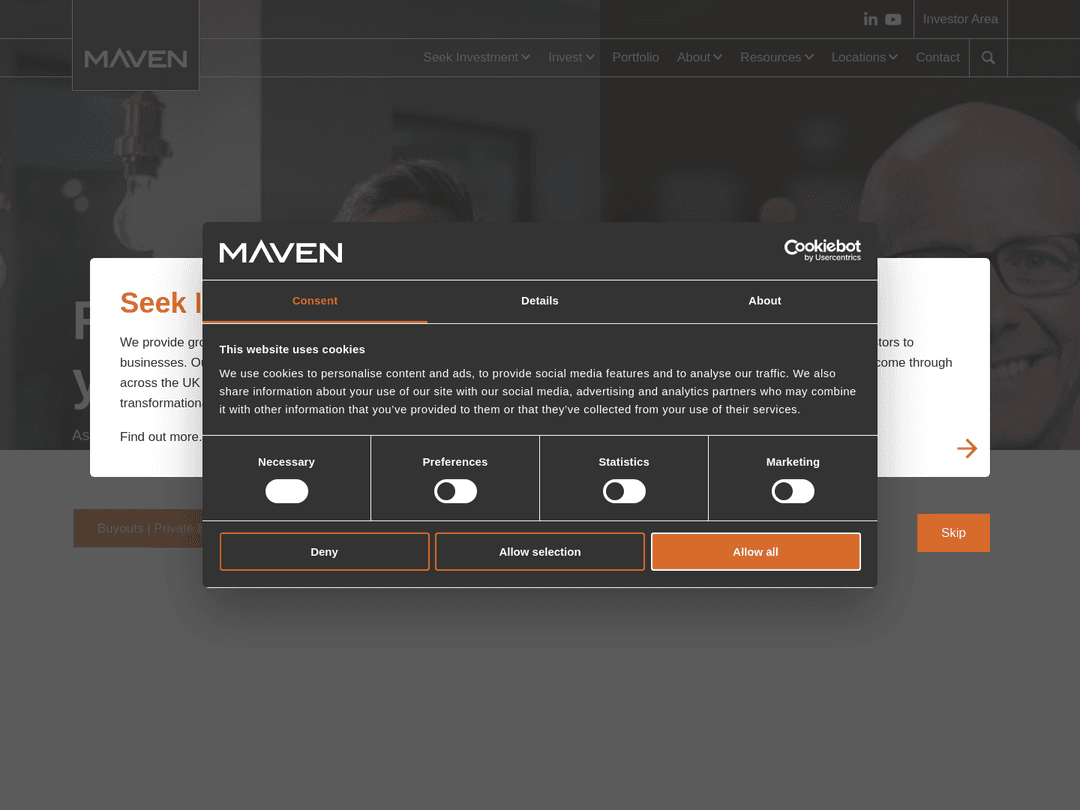 Maven Capital Partners - VC Firm - Startupmag
